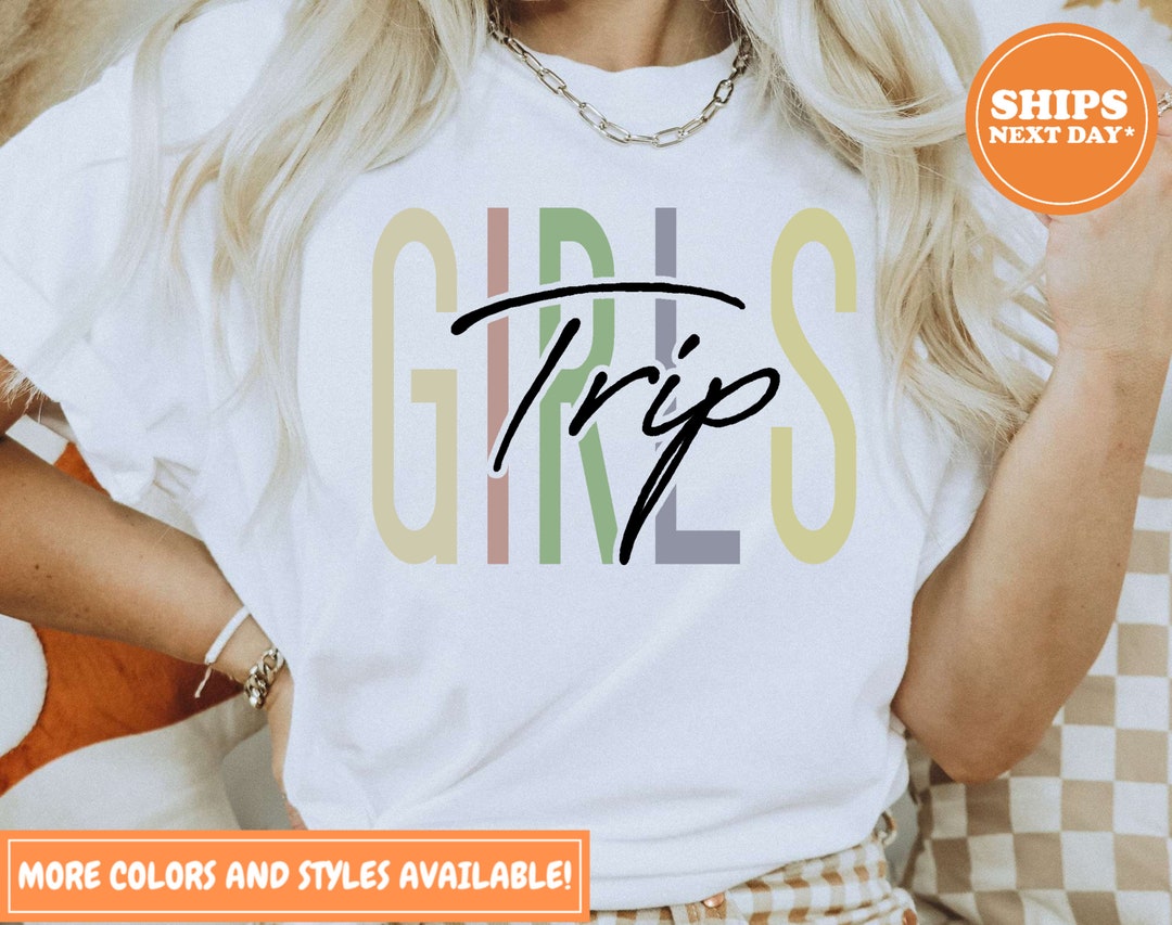 Girls Trip T-shirt | Girls Trip Long Sleeve Shirt | Girls Weekend Shirts | Nashville Girls Trip ...