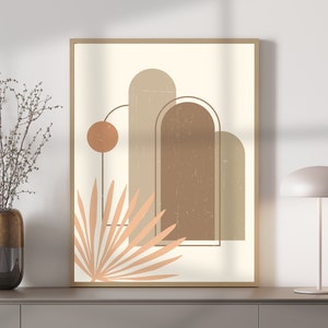 Boho Geometric Bundle of 20 Designs | Printable Wall Art | Minimalist ...