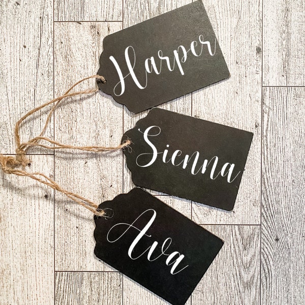 Chalkboard Gift Tags - Etsy