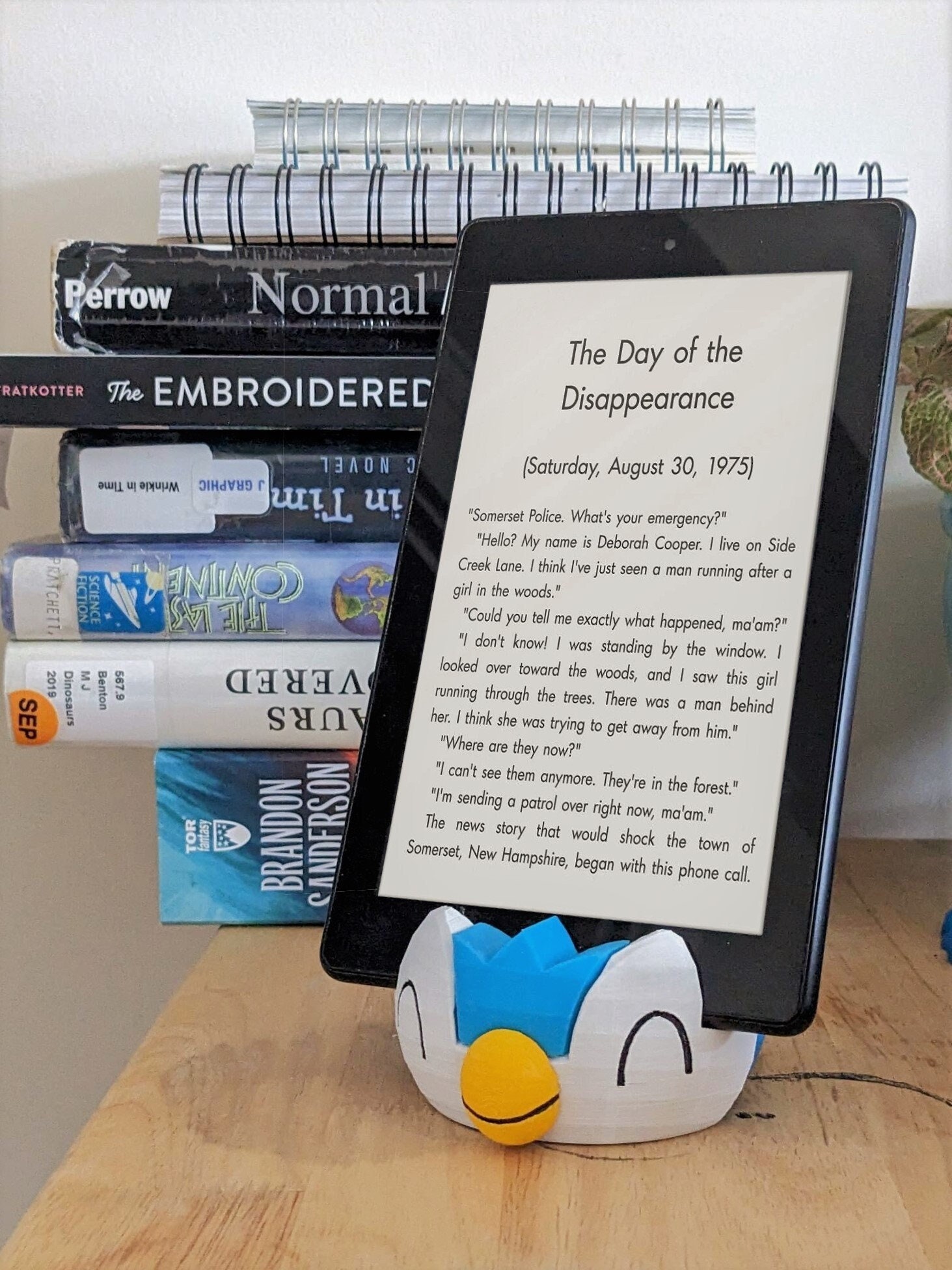 3D Printed Piplup Pokemon Phone, Book, or Tablet Stand - Etsy