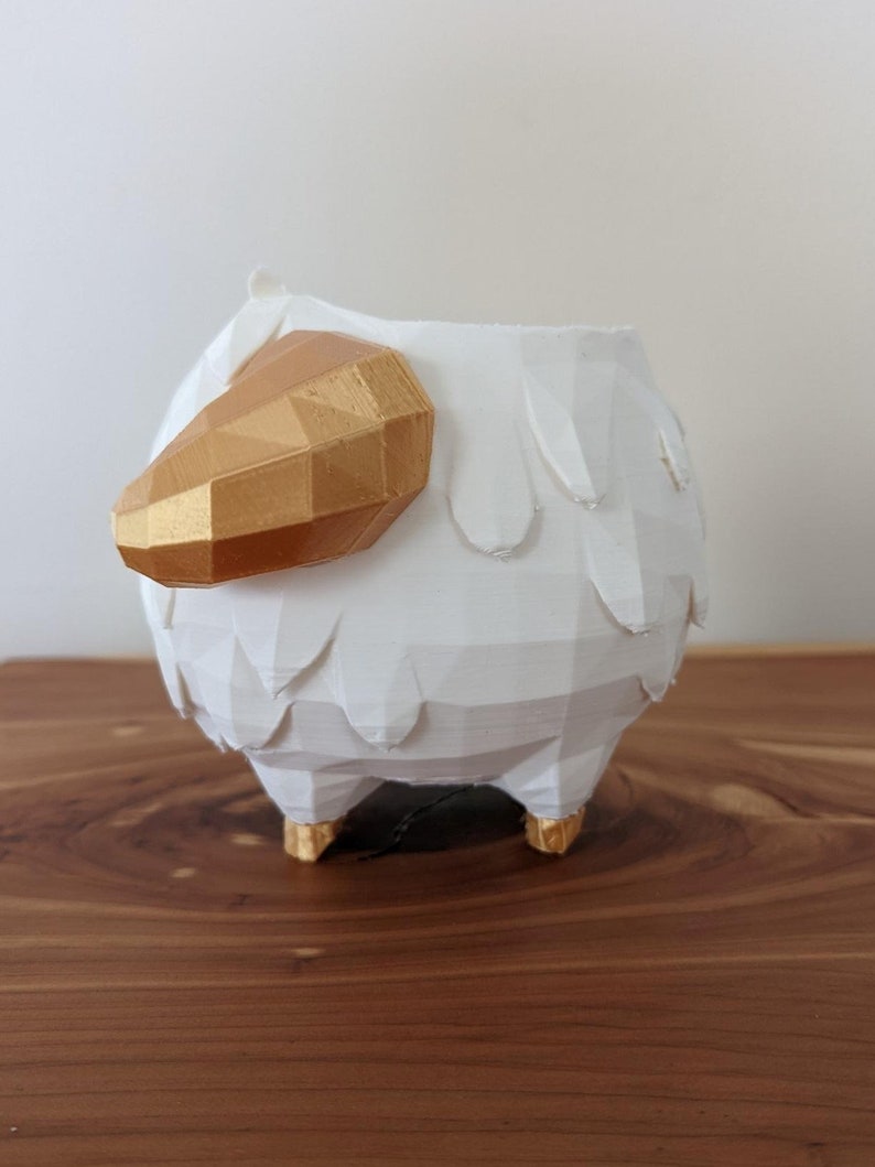 3D Printed Goat Planter - Etsy