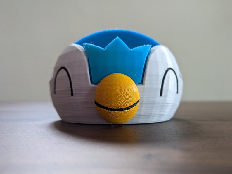 3D Printed Piplup Pokemon Phone, Book, or Tablet Stand - Etsy
