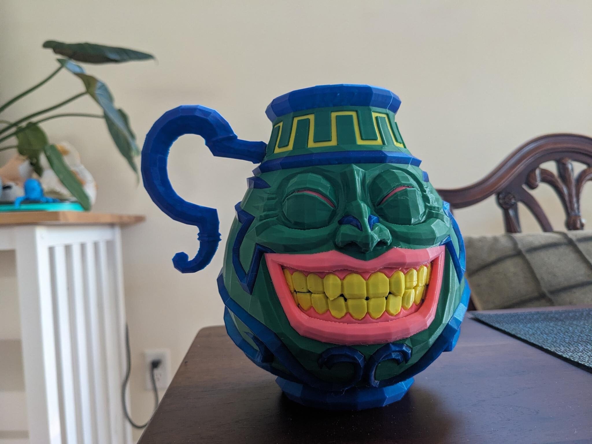 Yu-gi-oh Pot of Greed 3D Printed Planter - Etsy