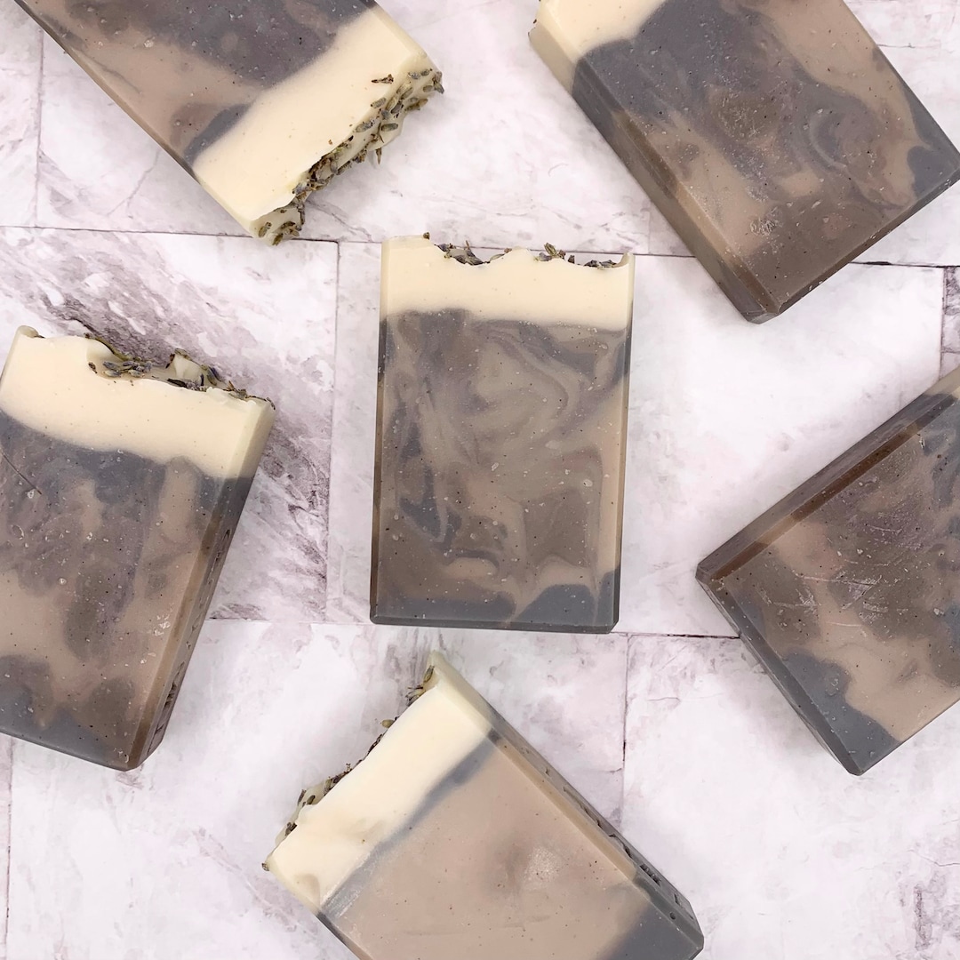 London Fog Handmade Soap All Natural Large Bar Tea - Etsy