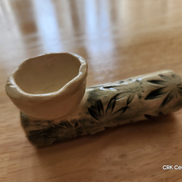 Ceramic Smoking Pipe - Etsy