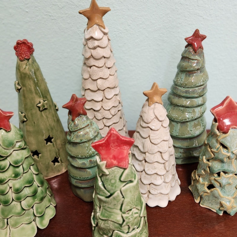 Christmas Pottery - Etsy