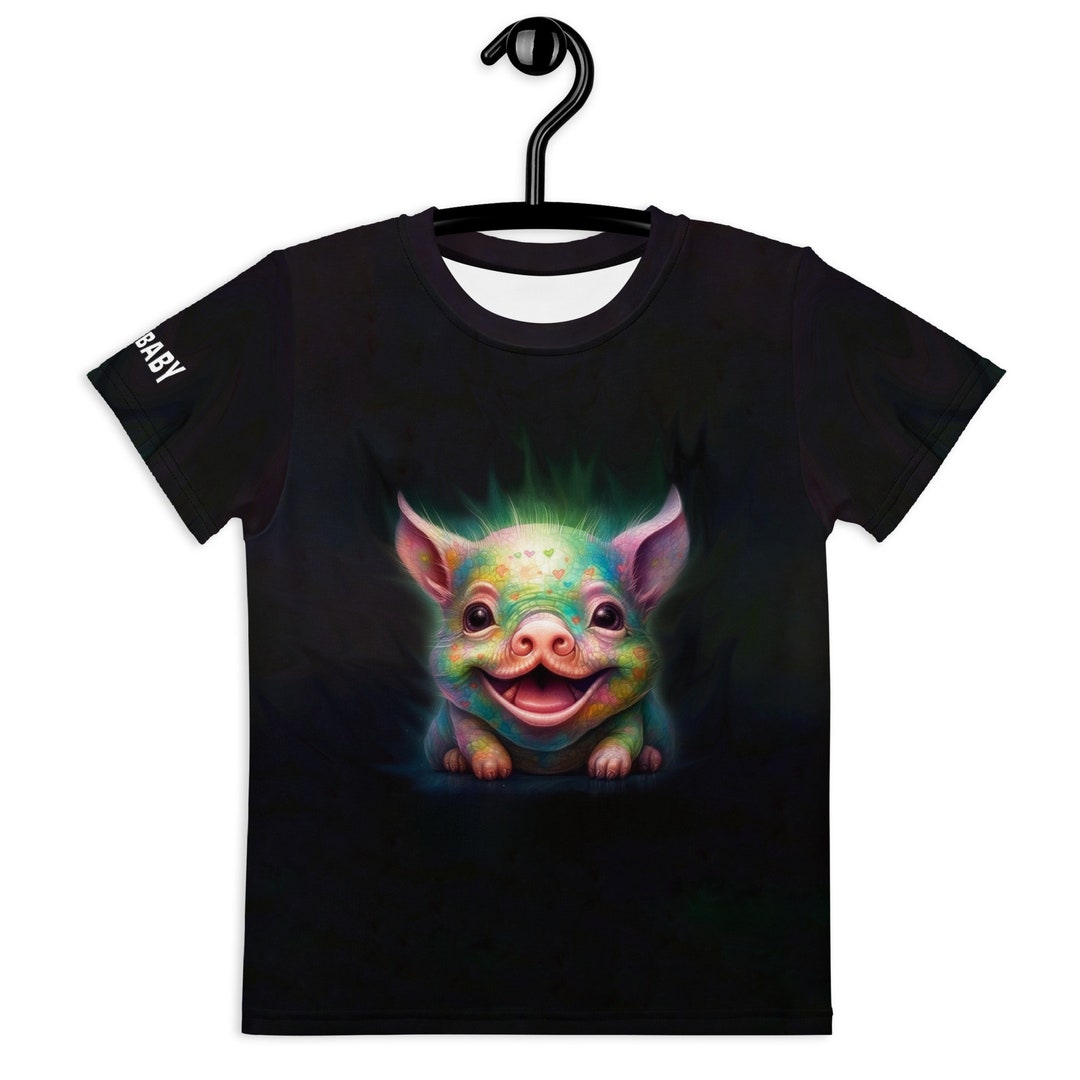 Cartoon Cove: Kids Crew Neck Tee - Etsy