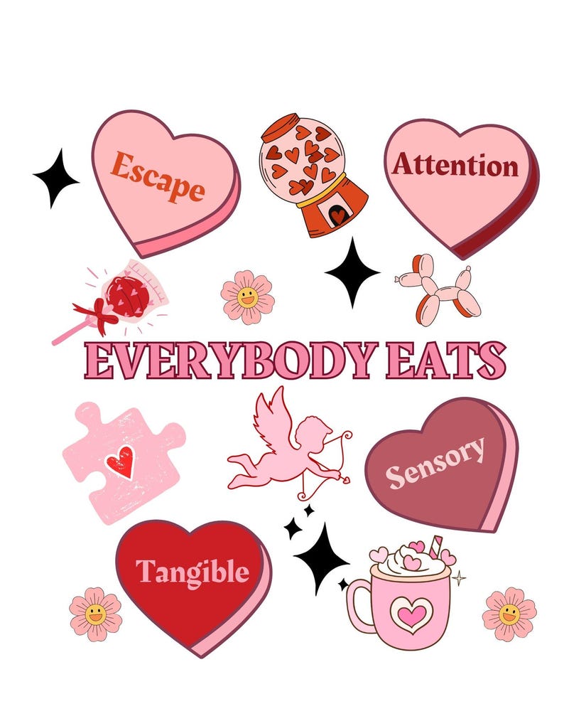 Valentine's Day SVG Bundle for ABA Therapy | Printable & Cut Files for ...