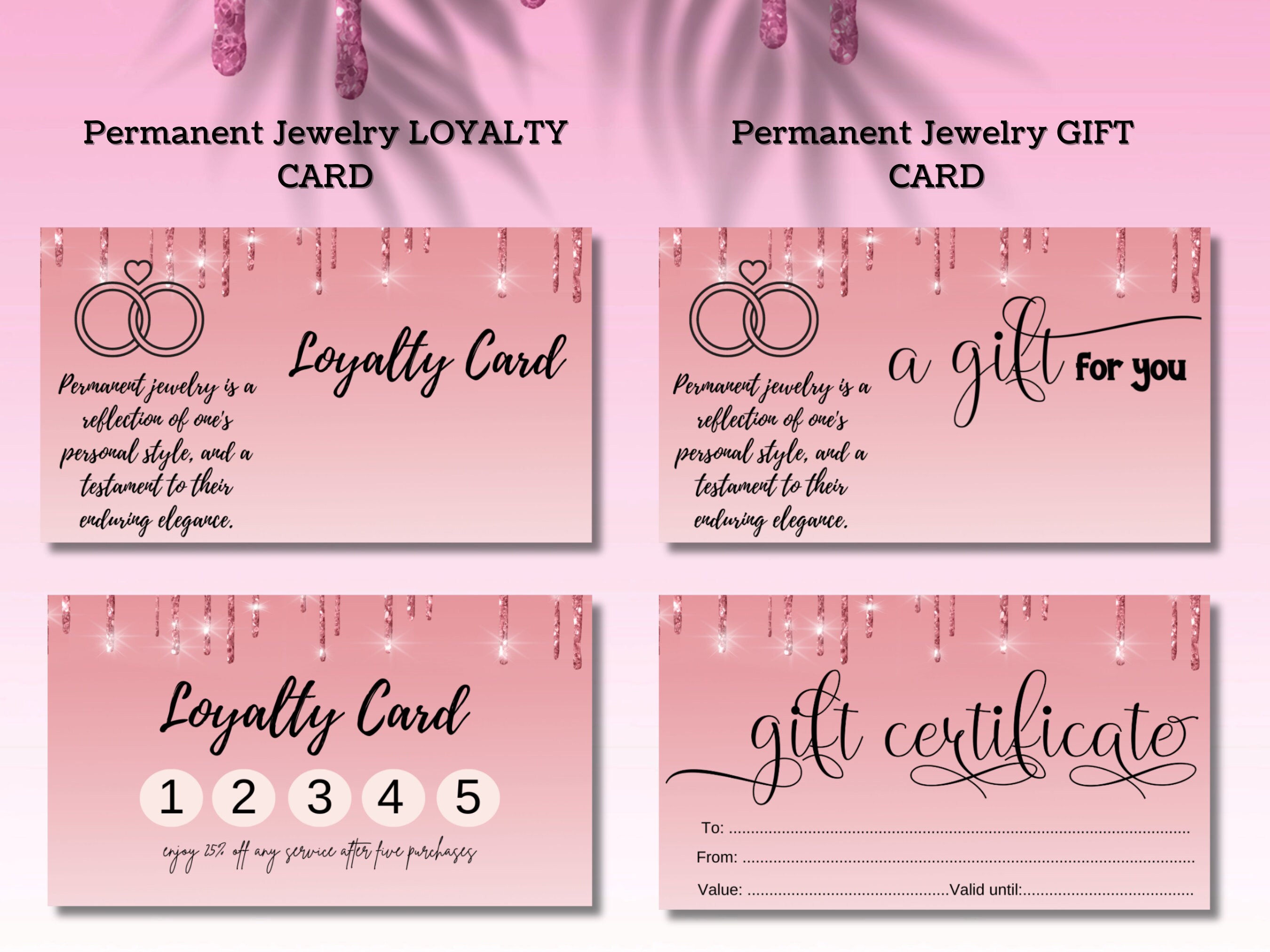 Permanent Jewelry Consent Forms Permanent Jewelry Kit Diy File ...