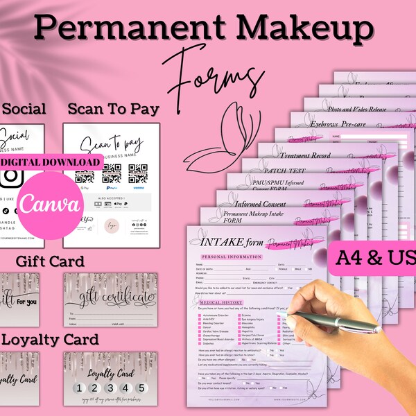 Pmu Consent Form - Etsy