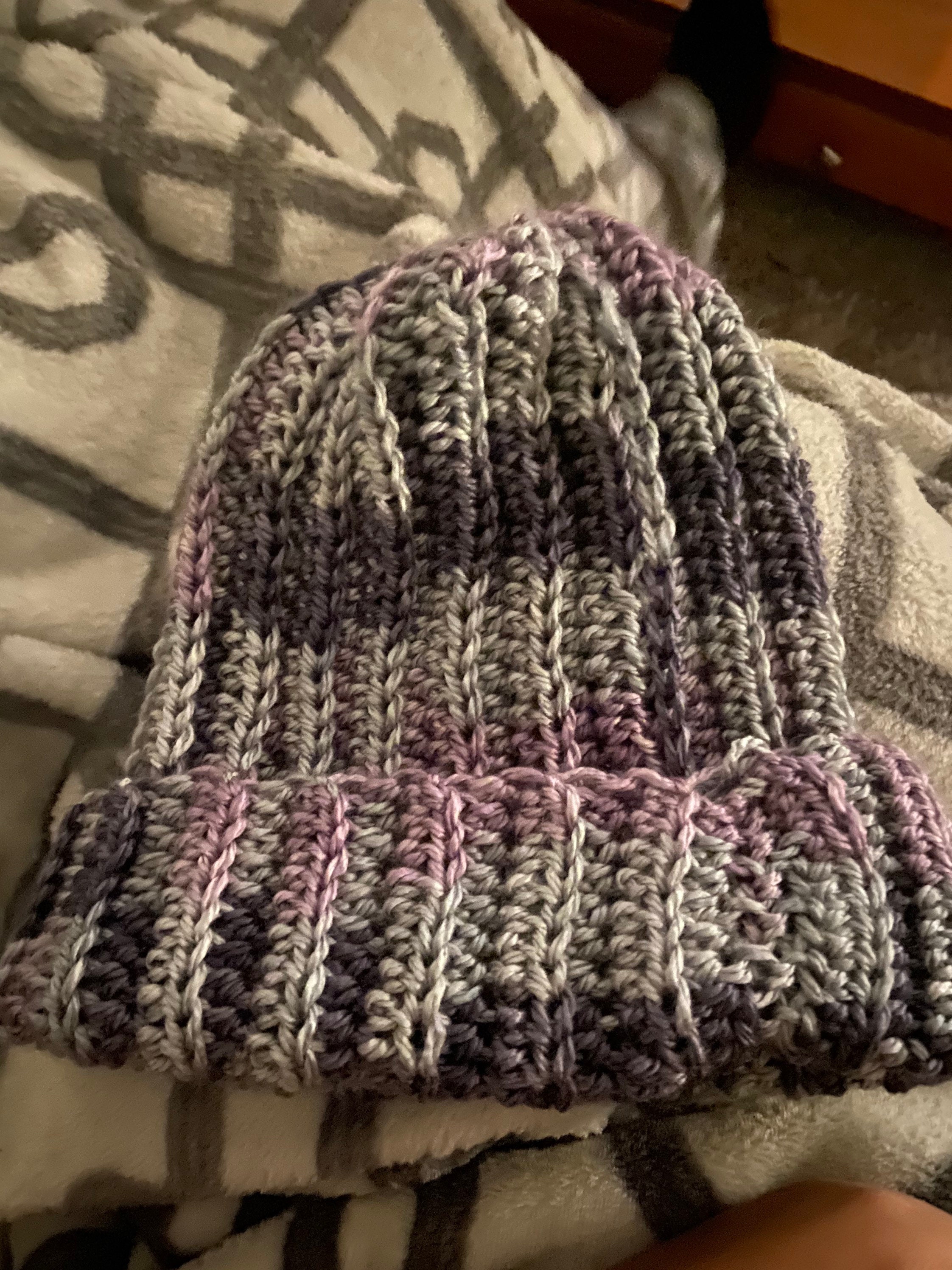 Multi Color Crochet Beanie - Etsy