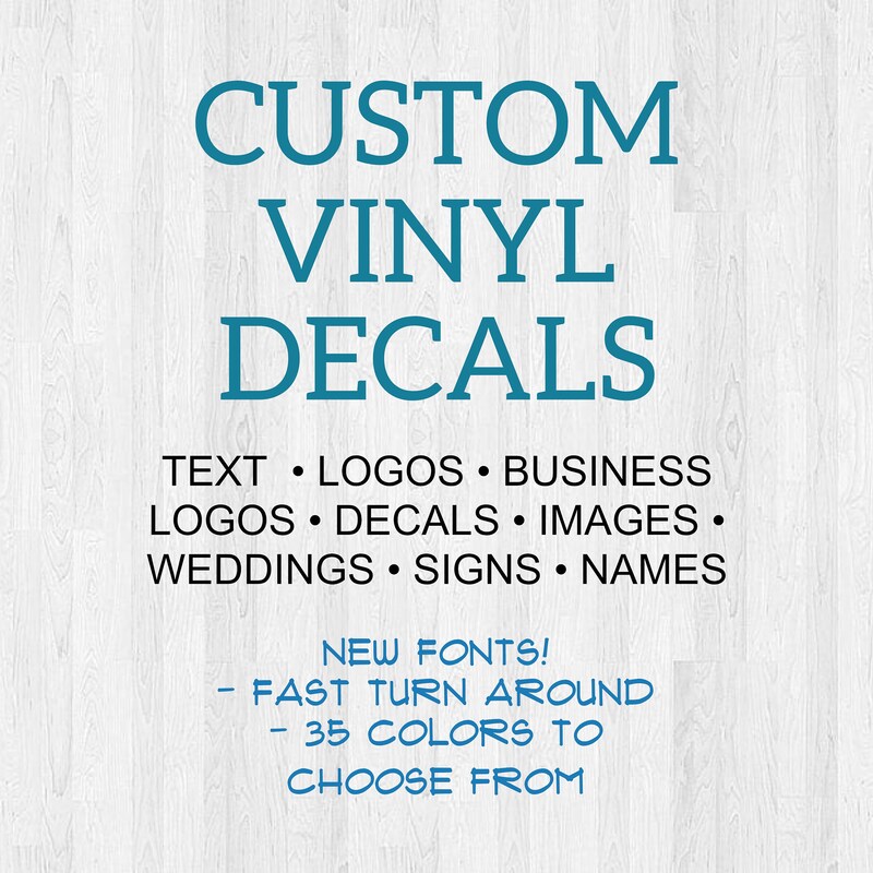 Decals - Etsy