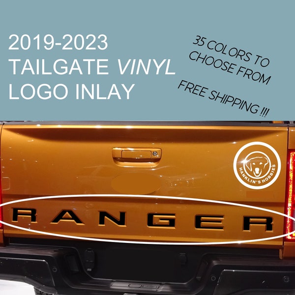 Ford Ranger Tailgate Letters - Etsy
