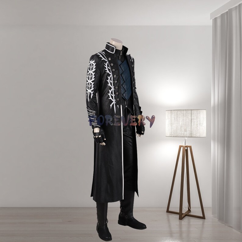 Devil May Cry 5 Cosplay Vergil Game Costume Suit Customized - Etsy ...