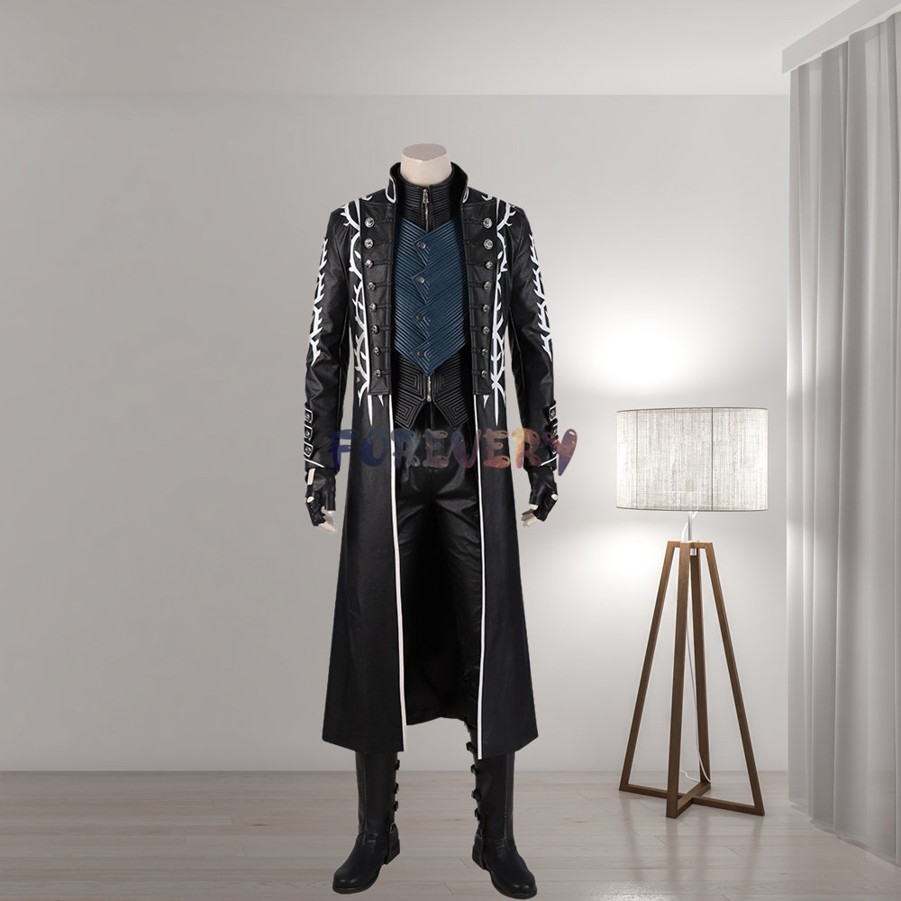 Devil May Cry 5 Cosplay Vergil Game Costume Suit Customized - Etsy ...