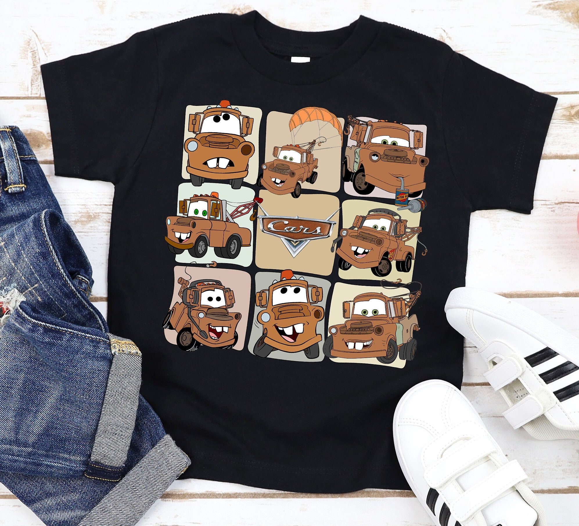 Mater Tshirt - Toddlers/youth - Cars - Tow Mater - Etsy