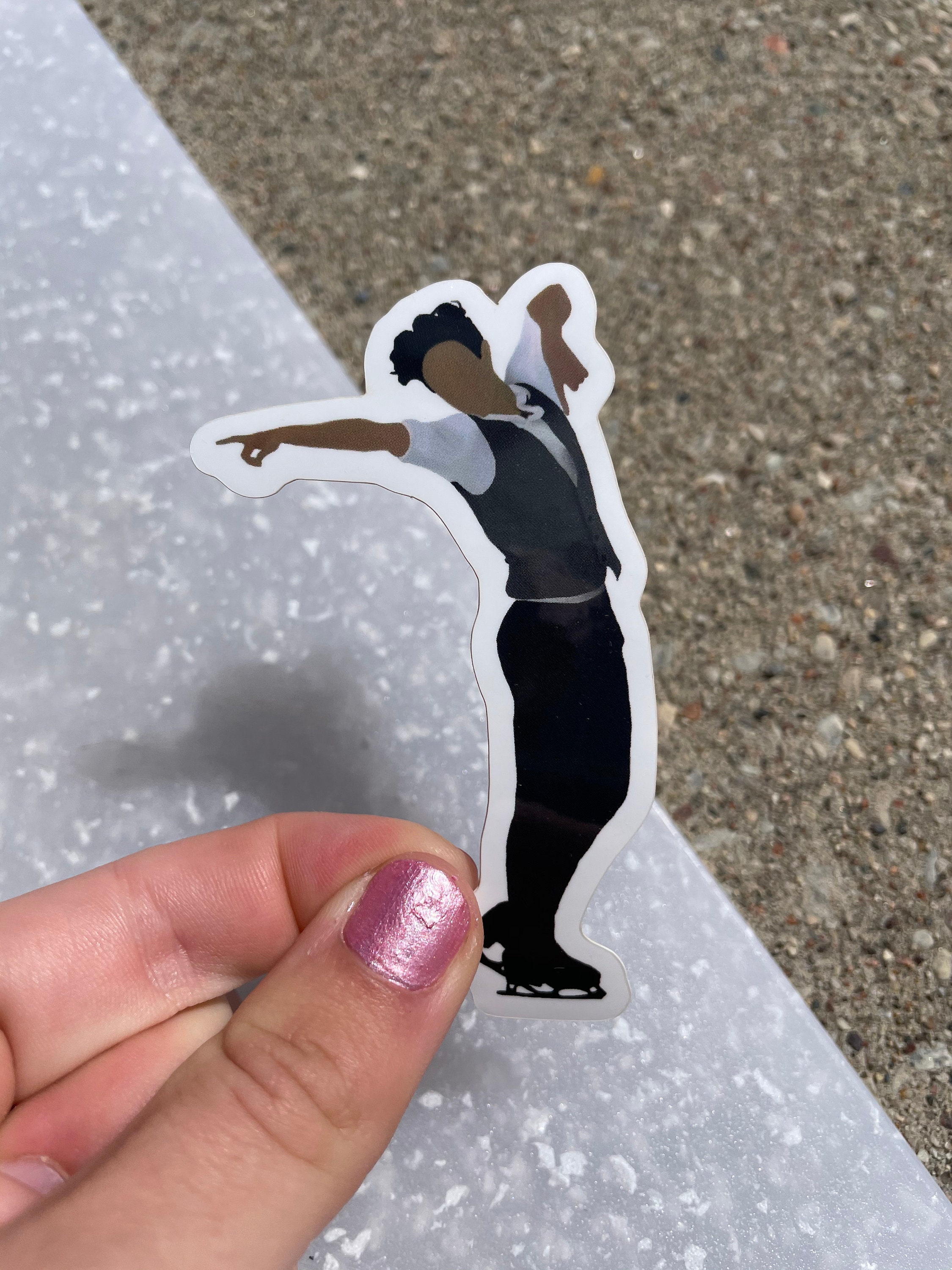 Mens Figure Skating Sticker Pack | Figure Skating Stickers | Figure ...