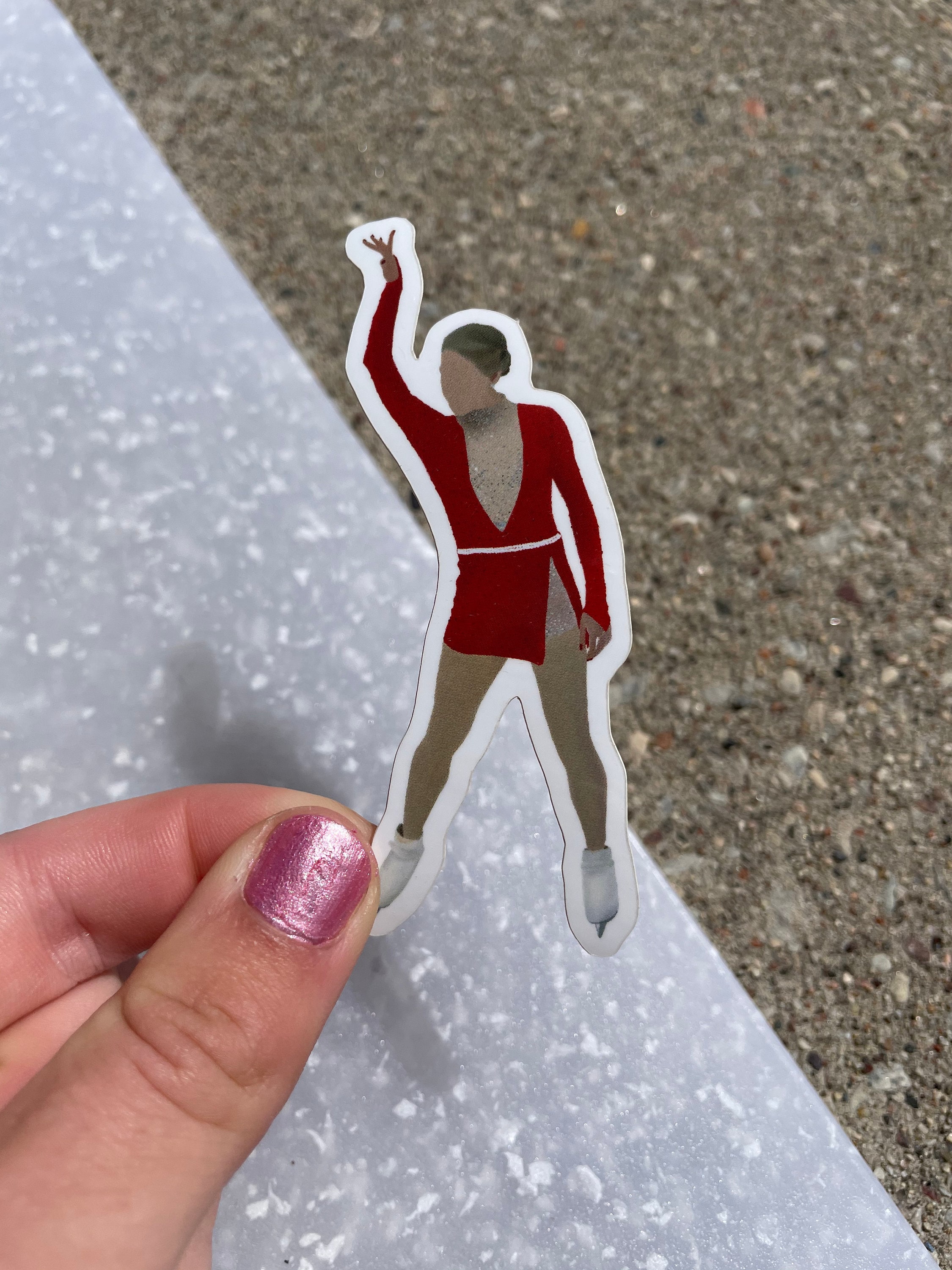 Ladies Figure Skating Sticker Pack | Figure Skating Stickers | Figure ...