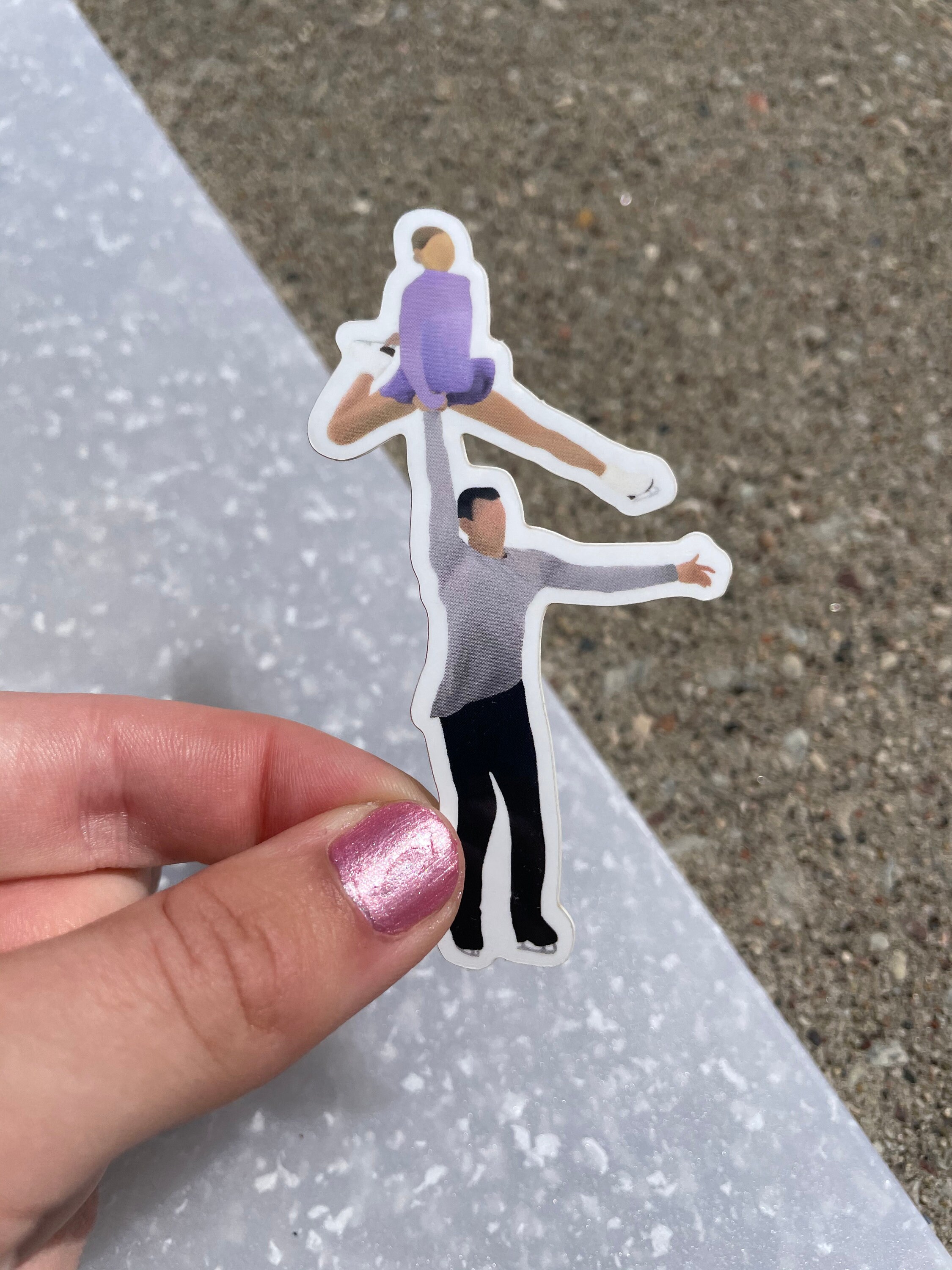 Pairs Figure Skating Sticker Pack | Figure Skating Stickers | Figure ...