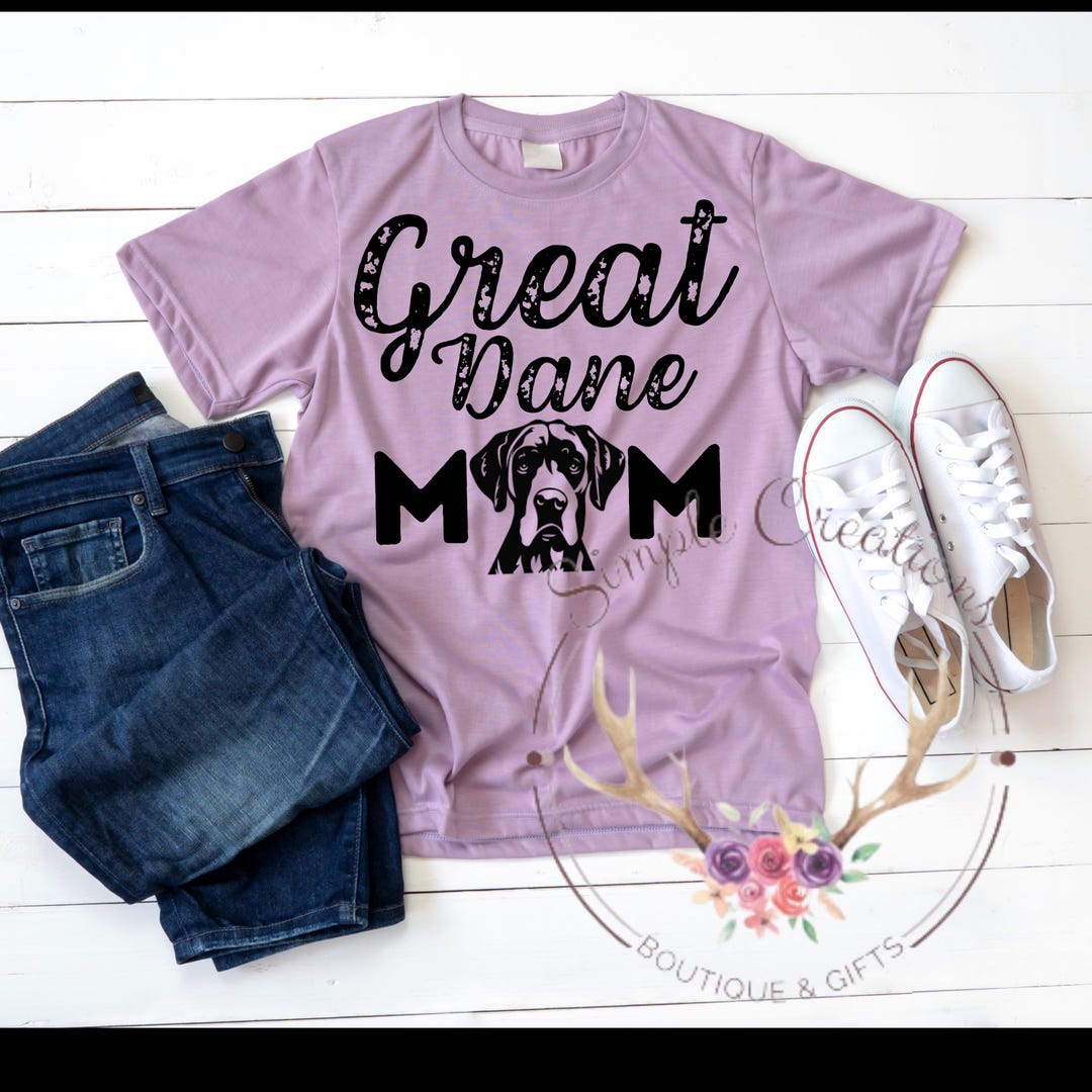 Great Dane Mom, SVG, PNG, Great Dane Png, Great Dane Svg, Dog Mom Life ...