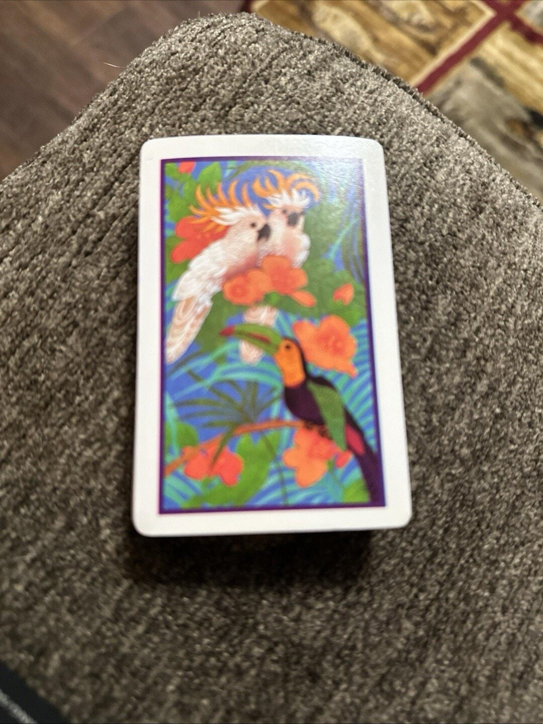 Vintage Playing Cards Trump Tropical Bird Parrot Toucan Cockatoo New - Etsy