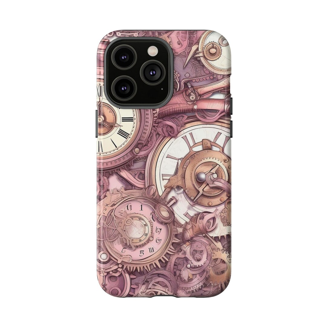 Pastel Pink Purple Steampunk Victorian Phone Cases, iPhone Pro Max ...
