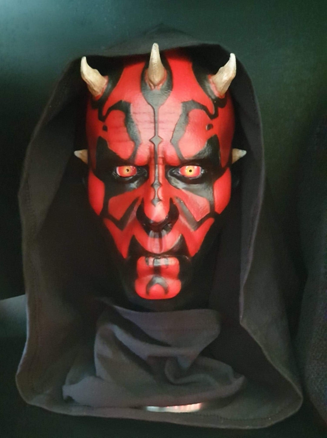 Darth Maul Head 1;1 Life-size - Etsy UK