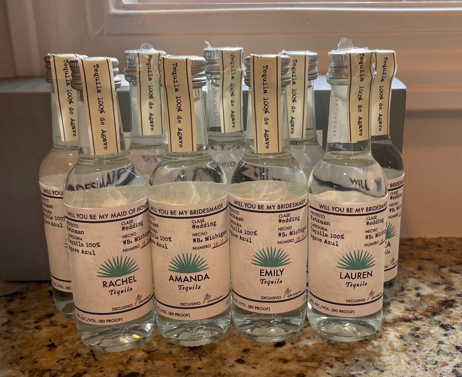 Custom Casamigos Style Sticker Label Download - Etsy