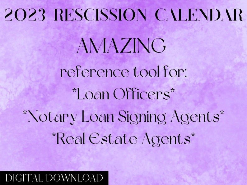 2023 PRINTABLE Rescission Calendar BURGUNDY Digital Download Calendar ...