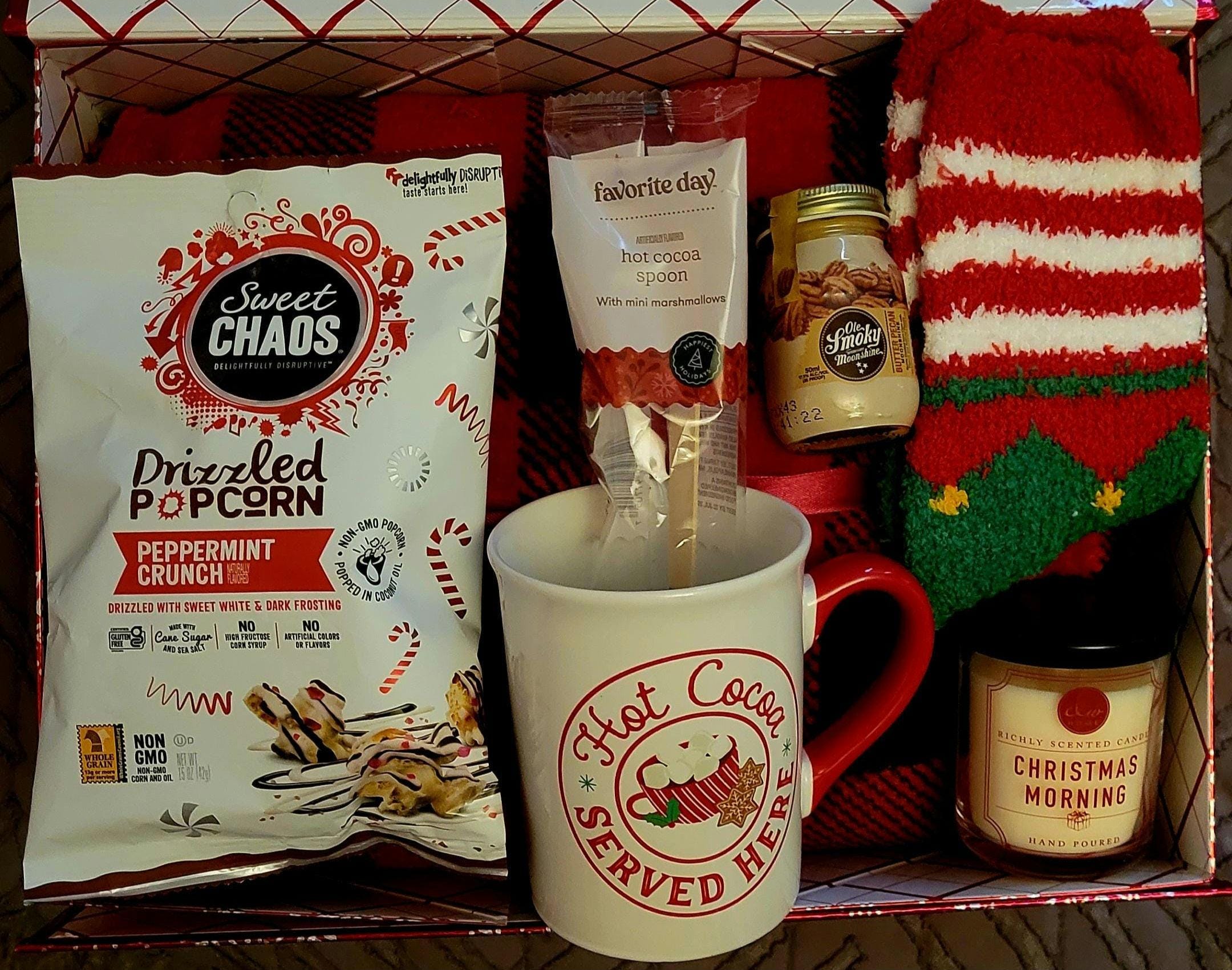 Cozy Christmas Hot Chocolate Box - Etsy