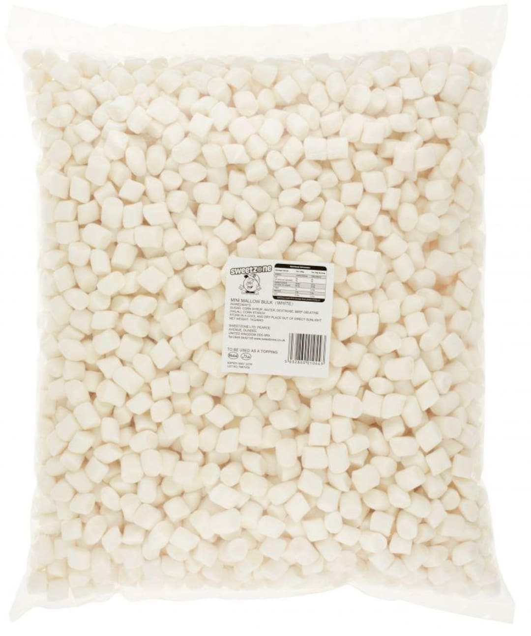 Plain White Mini Mallows 1kg Bag Hmc Certified Halal - Etsy