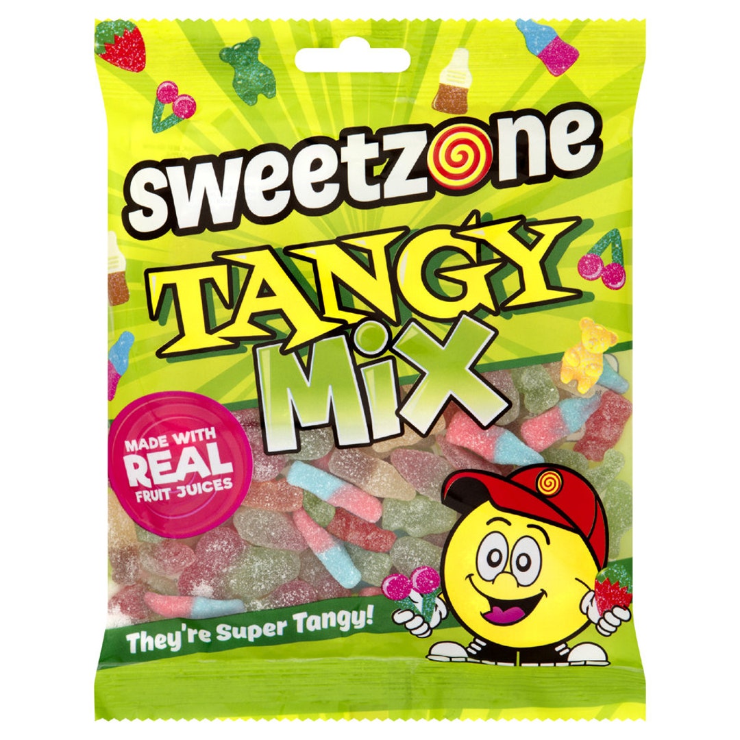 Halal RETRO SWEETS Tangy Mix, Double Fruits Kids Wedding Gift Party ...