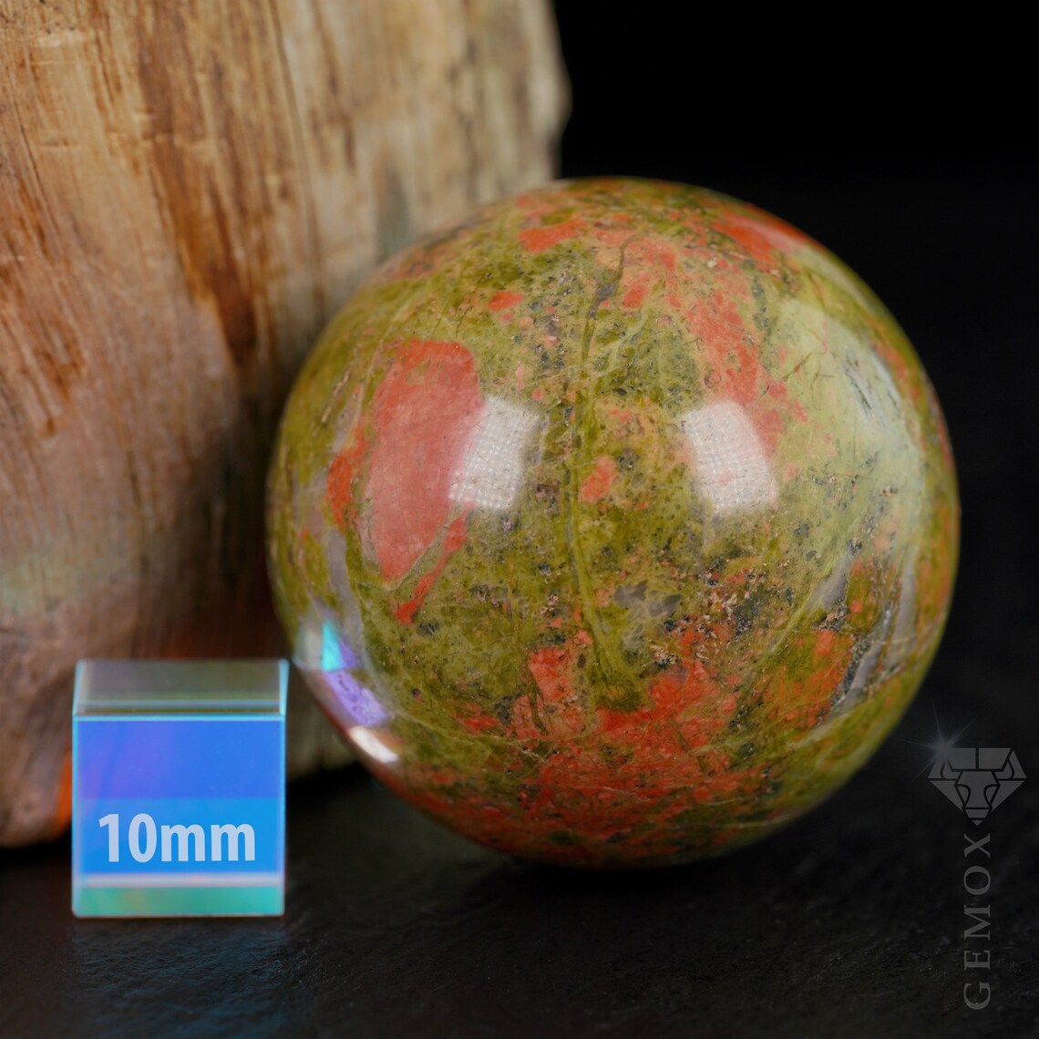 Green Unakite Sphere Natural Crystal Ball Hamburger Stone 63g. - Etsy