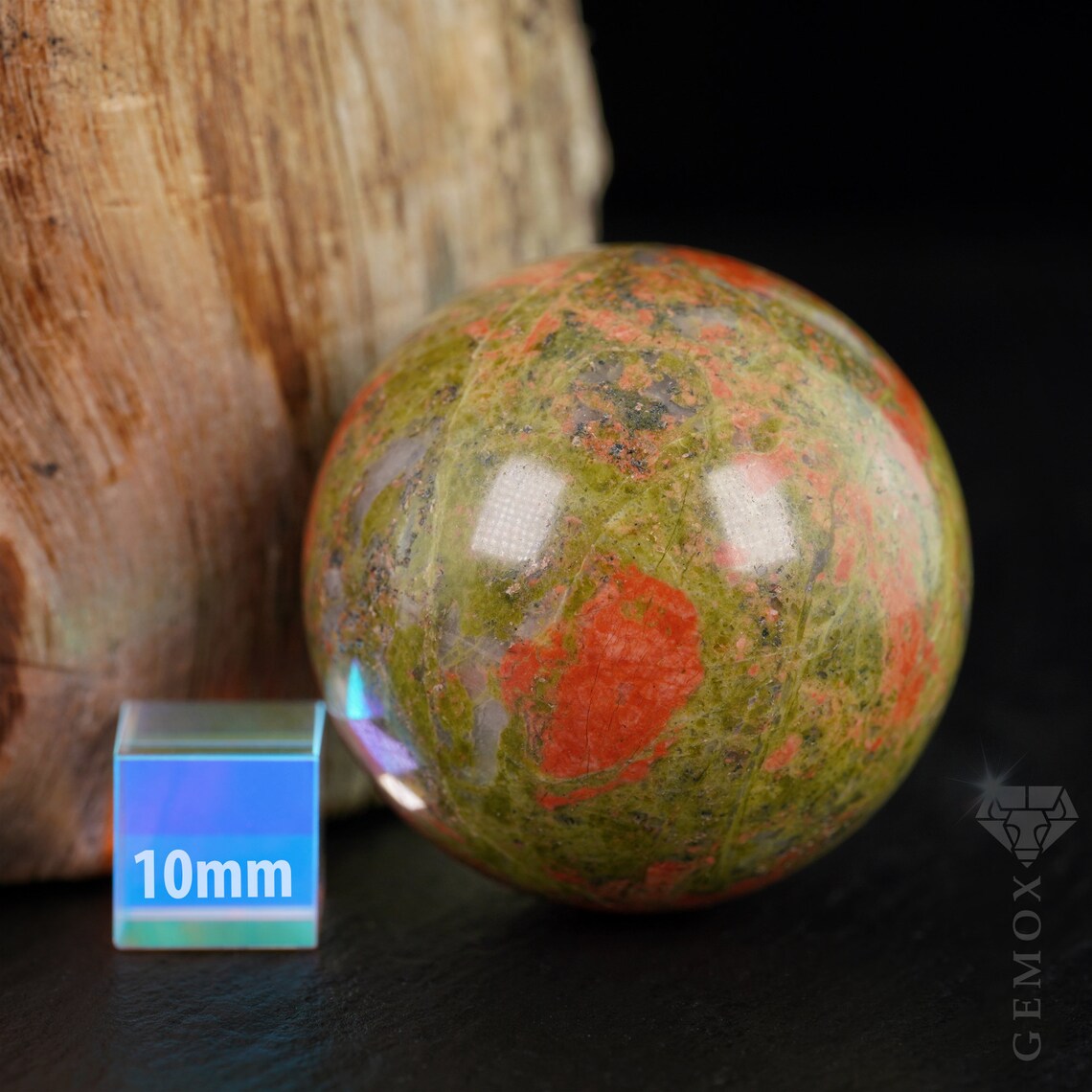 Green Unakite Sphere Natural Crystal Ball Hamburger Stone 63g. - Etsy