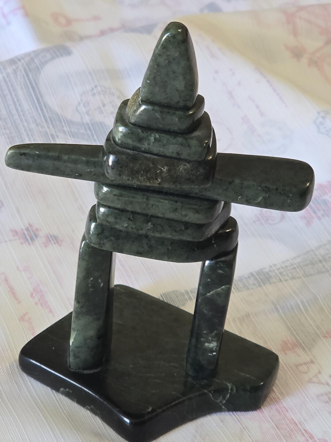 Inukshuk - Inuit Soapstone Carving - Etsy