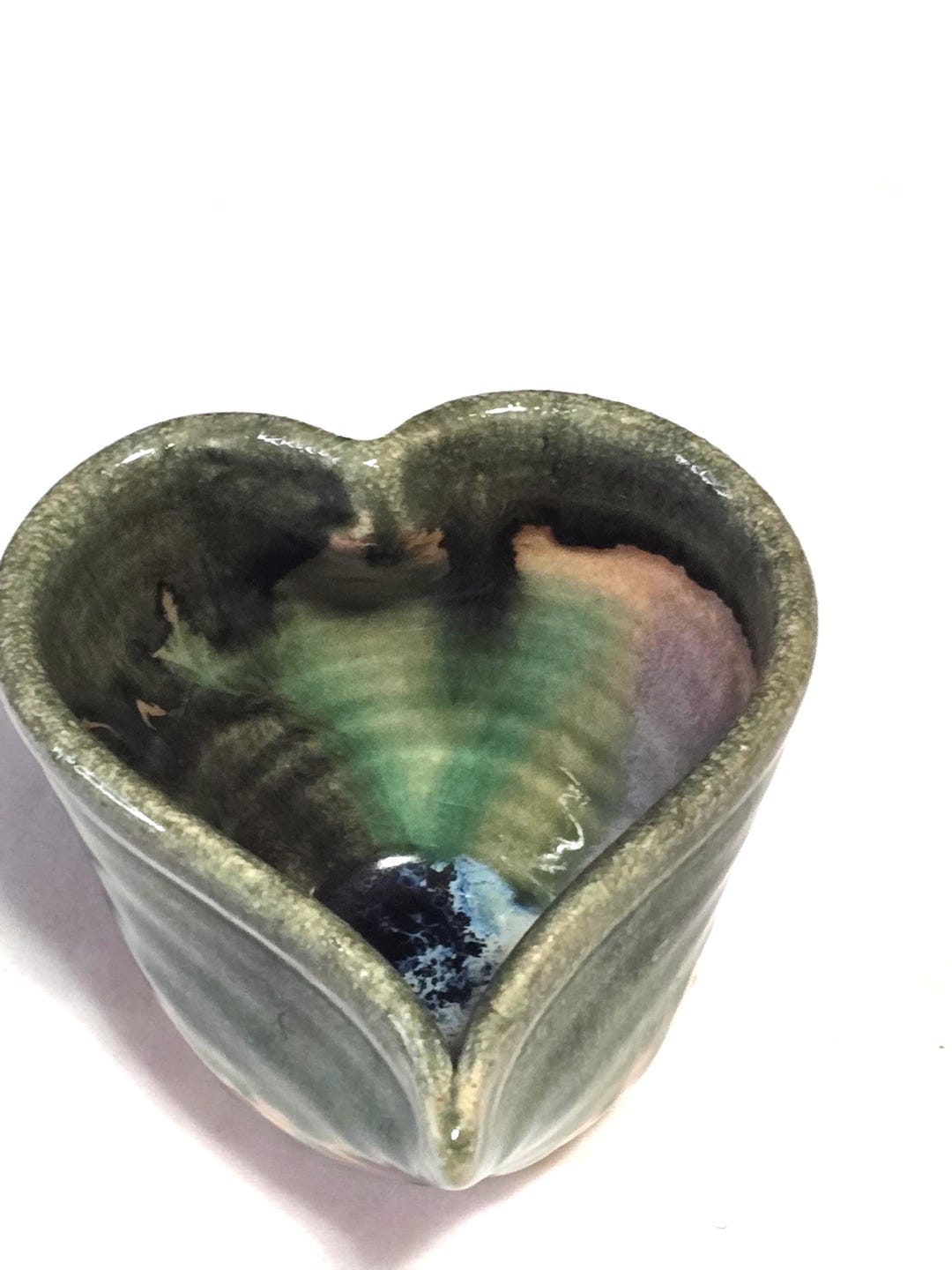 Lisa Howe Heart Shaped Pottery Bowl - Etsy