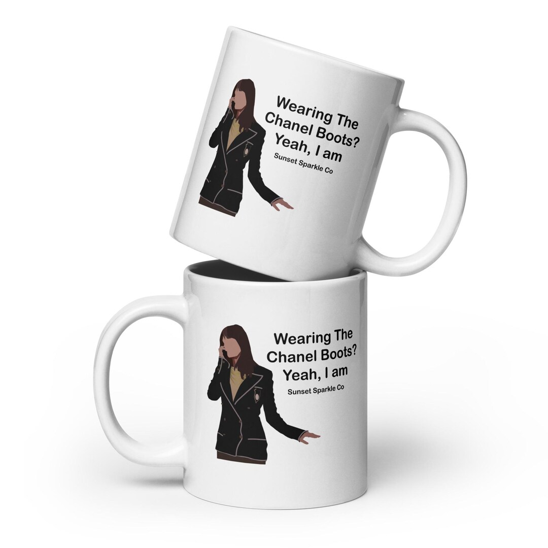 The Chanel Boots Coffee Mug | Home Goods | Movie Merch Mug | 00's Mug ...