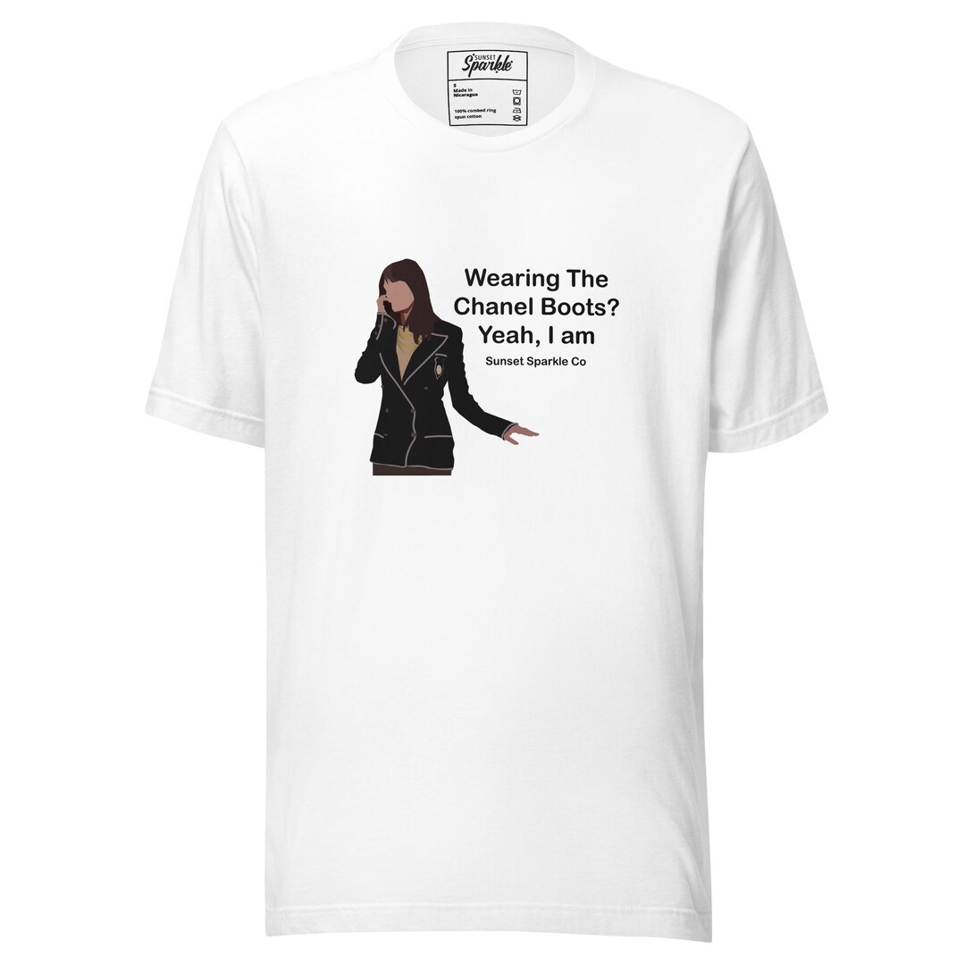The Chanel Boots T-shirt | Movie Merch | Funny Shirt | Pop Culture ...