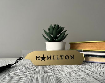 Hamilton Inspired History Has Its Eyes on You Bookmark - Etsy