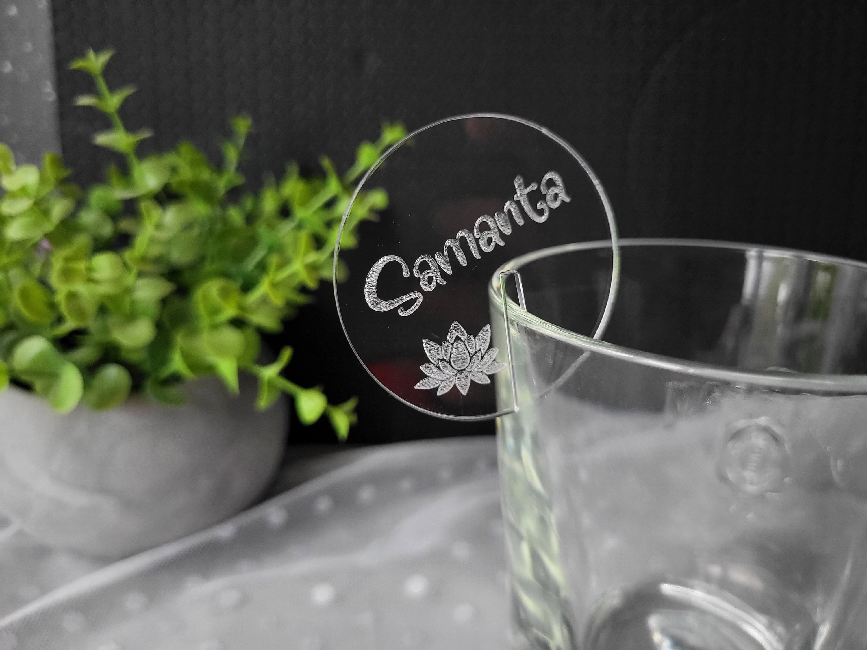 Champagne Charms Whisky Glass Charms Customized Charm Personalized ...