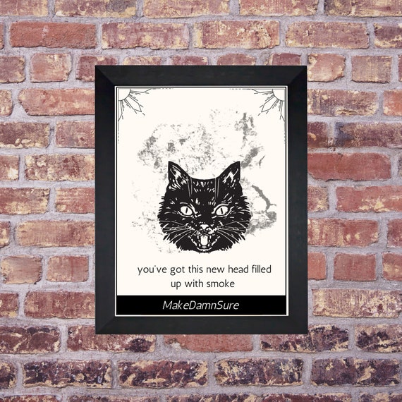 Taking Back Sunday Emo Tarot Digital Print Makedamnsure - Etsy