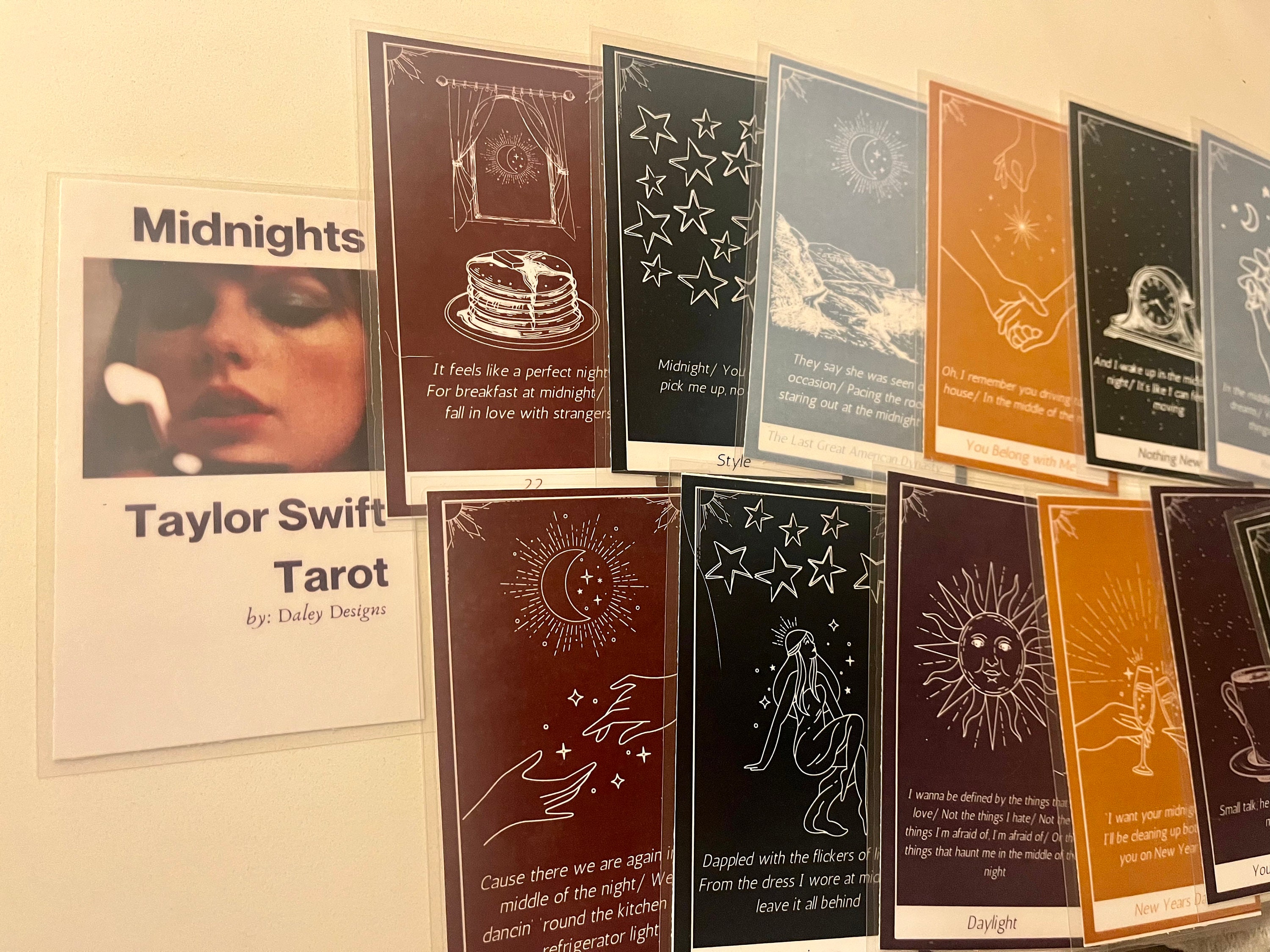 Midnights Taylor Swift Tarot Deck to Print - Etsy