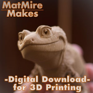 Leopard Gecko Digital .STL File for 3d Printing, Articulated Fidget ...