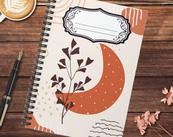 Rubik's Cube Notebook Spiral Ruled Line Journal Lined - Etsy