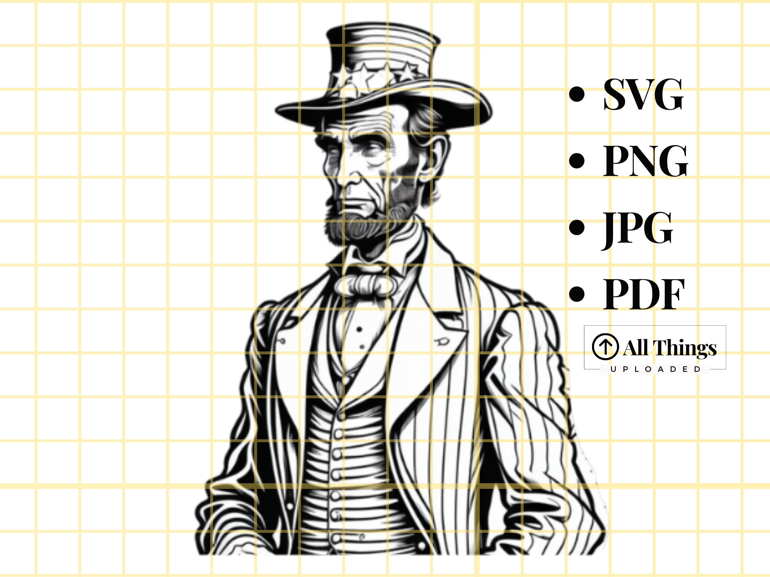 Honest Abe Clip Art