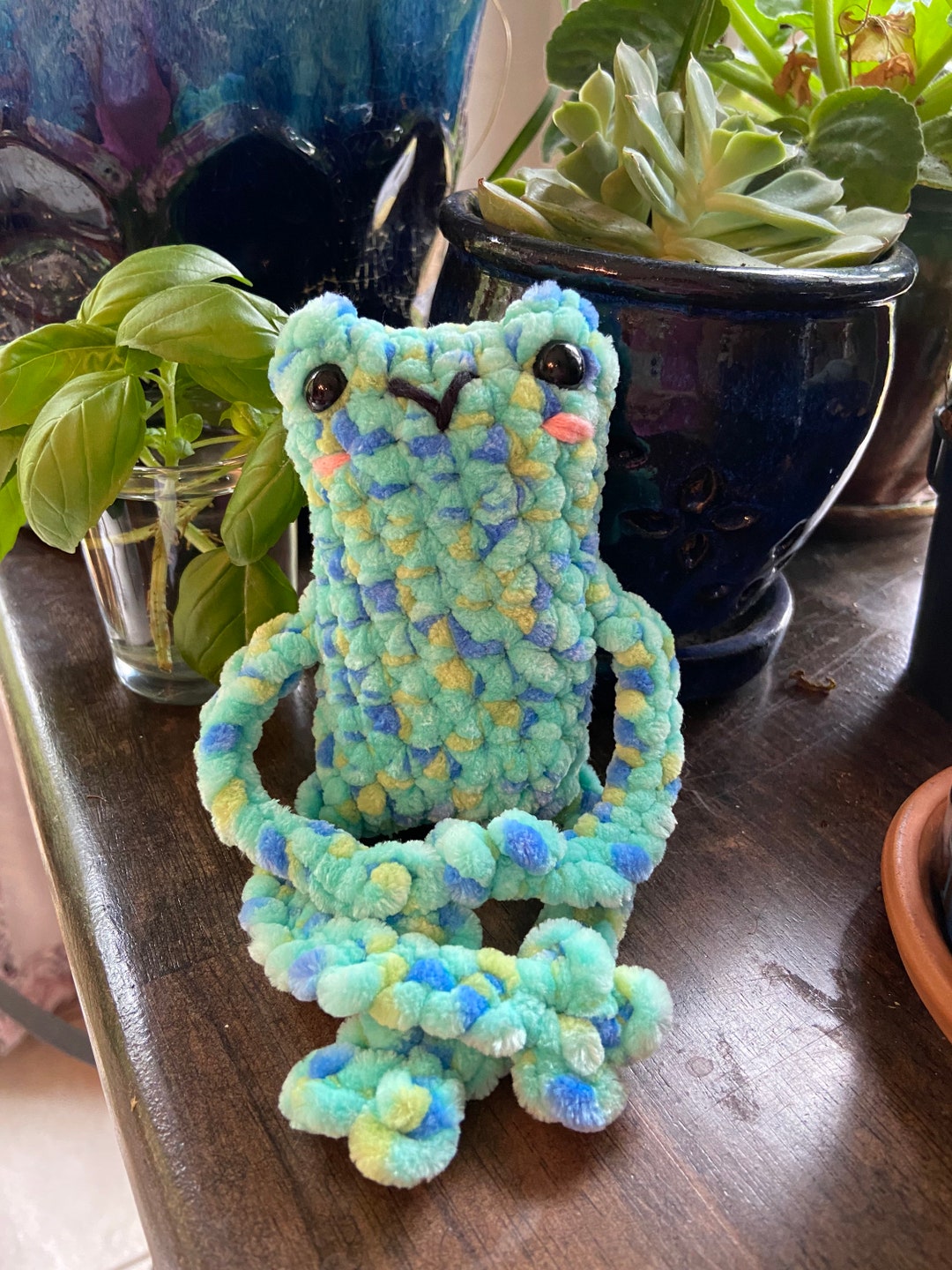 Hopscotch the Leggy Frog Huggable Long Stress Pet Soft - Etsy