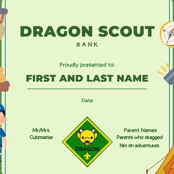 Cub Scout - Etsy