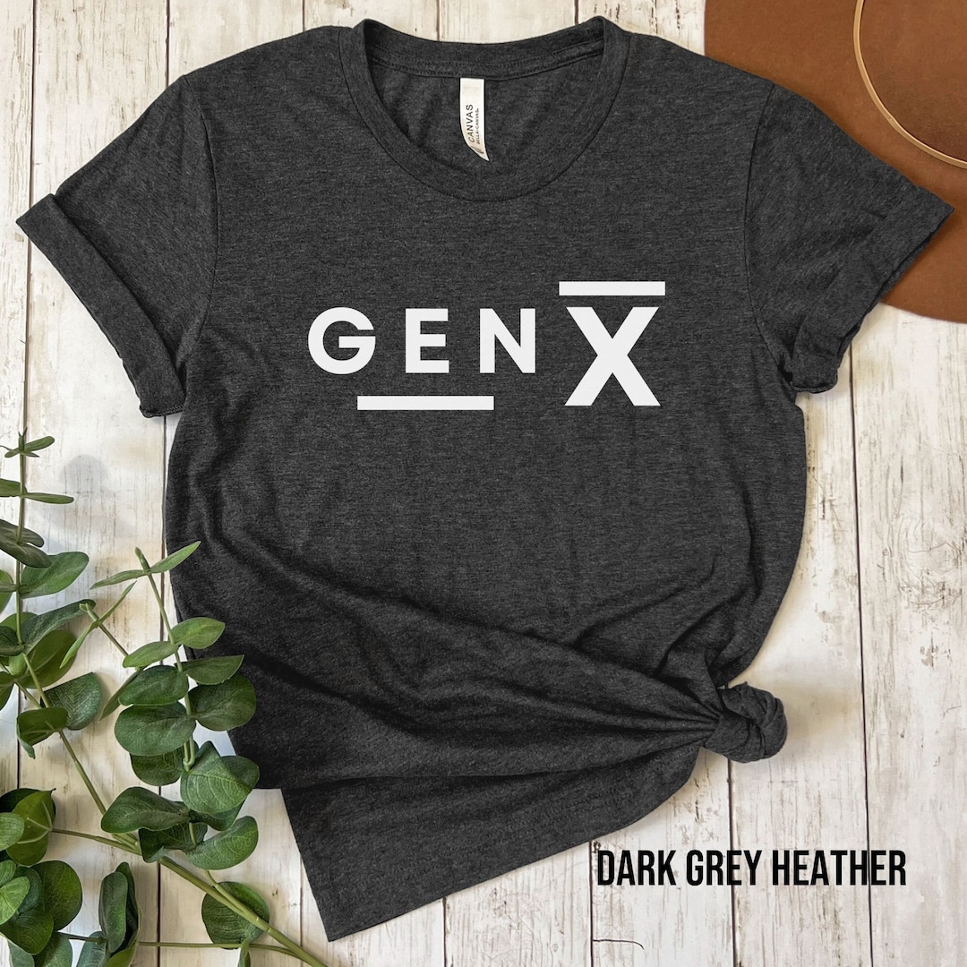 Gen X T-shirt Generation X Gift Retro Neglect Shirt, Nostalgia Gift ...