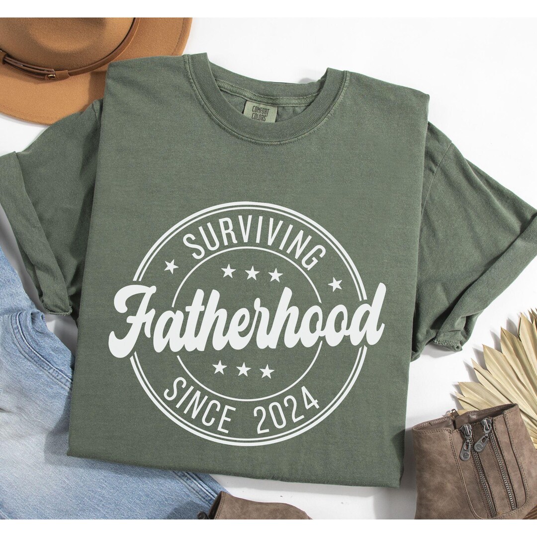Comfort Colors® Custom Dad T-shirt, Personalize Fathers Day Gift ...