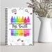 Personalize Teacher Name Notebook Customized Teacher Gift Idea Special ...